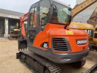China 6 Ton Original Used Doosan DX60 Crawler Excavator With 39.7KW Engine Power And 0.21m3 Bucket Capacity for sale