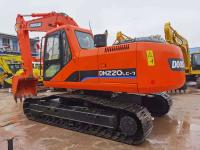 China 22 Ton Original Used Doosan DH220 Crawler Excavator With 0.5-1.18 m3 Bucket Capacity for sale