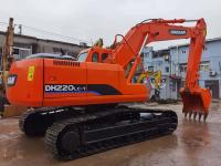 China 22 Ton Original Used Doosan DH220 Crawler Excavator With 0.5-1.18 m3 Bucket Capacity for sale