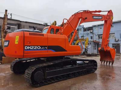 China 22 Ton Original Used Doosan DH220 Crawler Excavator With 0.5-1.18 m3 Bucket Capacity for sale