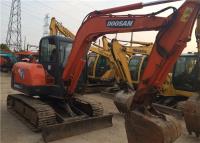 China 6 Ton Original Used Doosan DH60-7 Crawler Excavator With 0.09-0.2 m3 Bucket Capacity for sale