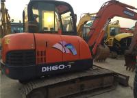 China 6 Ton Original Used Doosan DH60-7 Crawler Excavator With 0.09-0.2 m3 Bucket Capacity for sale