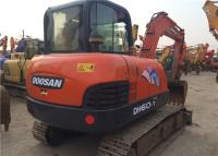 China 6 Ton Original Used Doosan DH60-7 Crawler Excavator With 0.09-0.2 m3 Bucket Capacity for sale