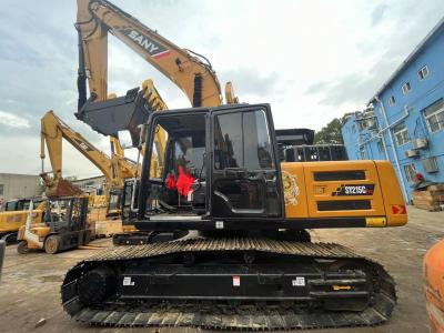 China 21 Ton Used Sany SY215C Hydraulic Excavator With 1.1 m3 Bucket Capacity for sale