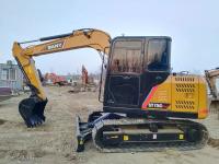 China 7 Ton Used Sany SY75C Hydraulic Excavator With 0.12~0.32 m3 Bucket Capacity for sale