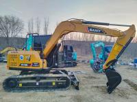 China 7 Ton Used Sany SY75C Hydraulic Excavator With 0.12~0.32 m3 Bucket Capacity for sale