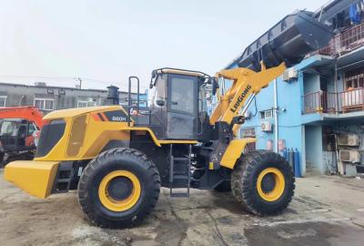 China 5-6 tons Used Liugong CLG860H wheel loader 3.5 m³ bucket loader for sale