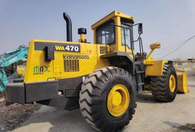 China Second Hand Komatsu WA470-3 Wheel Loader Used Front Loader for sale