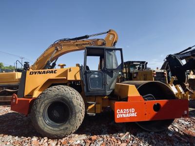 China Vibration Second Hand Road Roller , Uesd Dynapc CA25 Rollers For Heavy Equipment  for sale