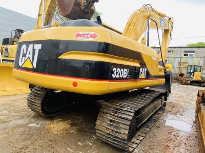 China Original Japan Cat 320b Second Hand Excavator , Caterpillar Used Track Excavator 20 Ton for sale