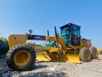 China Heavy Equipment Used Caterpillar Cat 140H Motor Grader Second Hand With Ripper For Sale for sale