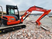 China 5 Ton Used Kubota KX155 Crawler Excavator Second Hand Excavator With 29.9KW Engine Power And 0.16 m3 Bucket Capacity for sale