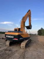 China 22 Ton Second Hand Hyundai R225 Crawler Excavator Used 112 KW Engine Power And 1.05 M3 Bucket Capacity for sale