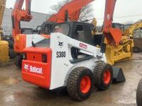 China Used Bobcat S300 Mini Skid Steer Loader, Second Hand Bobcat Skid Loader 1m³ 60KW for sale