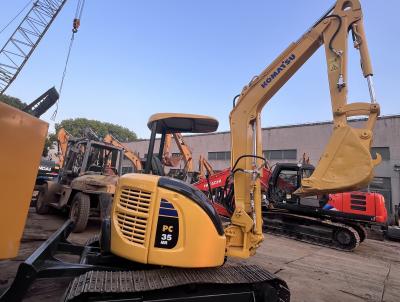 China Mini Excavator Used Komatsu PC35MR Crawler Excavator Secondhand Digger Construction Machinery for sale
