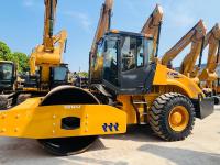 China 14 Ton Used XCMG XS143J Road Roller Second Hand Single Steel Vibratory Roller for sale