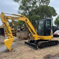 China 5 Tons Mini Excavator Original Used Komatsu PC55MR-2 PC50MR-2 Crawler Excavator Secondhand Digger Construction Machinery for sale