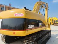 China CAT 320C Secondhand Crawler Excavator with Maximum Digging Depth of 6550mm and CAT 3066 Engine Model for sale