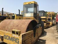 China Original colour Second Hand Road Roller , Bomag Bw217d Pneumatic Roller Compactor for sale