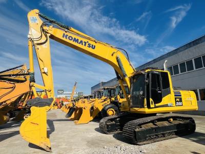 China 20 Ton 100% Second Hand Komatsu PC200-8 Crawler Excavator Used Digger Original Japan Komatsu SAA6D107E-1 for sale