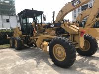 China Yellow & Black Caterpillar 140k Used Motor Grader 190hp With Catc7 Engine Model for sale