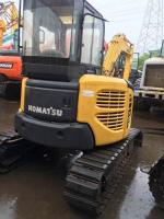 China Komatsu mini crawler excavator PC55 for sale, Cheap used original Japan PC55 excavators in Shanghai for sale
