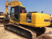 China Japan Second Hand Komatsu Excavator 22 Tonnage Bucket 1m3 With Water Coolant Engine for sale