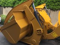 China SDLG LG956L Compact Second Hand Wheel Loaders Front End With Log Grapple for sale