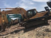 China 21 Tonnage Hyundai R215LC-9 Second Hand Excavators With Water Coolant Engine & A/C Cab for sale