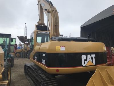 China High Speed Used Caterpillar 330C Excavator / Crawler Cat Mini Excavator for sale