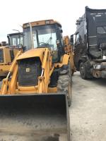 China JCB 3CX Second Hand Wheel Loaders 4 In 1 Bucket With Fold Over Forks for sale
