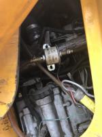 China JCB 3CX Second Hand Wheel Loaders 4 In 1 Bucket With Fold Over Forks for sale