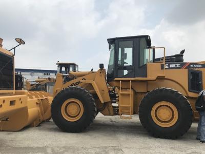 China Liugong ZL50CN Small Second Hand Wheel Loaders 3m3 Bucket High Power for sale