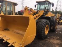 China Diesel Engine Used Wheel Loaders / SDLG LG956L Compact Wheel Loader for sale