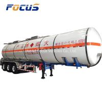 China Tri Axles Cimc Trailer Oil Transportation Tank Truck Oil/Fuel Tanker for Oil Delivery for sale