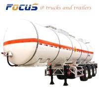 China Tri Axles Cimc Trailer Oil Transportation Tank Truck Oil/Fuel Tanker for Oil Delivery for sale