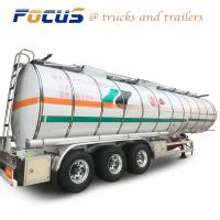 China Jost Langing Gear 12 Tire LNG Liquid Oxygen/Nitrogen/Argon/Carbon Dioxide Tanker Trailer for sale