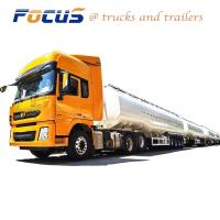China 7000-8000mm Wheel Base Liquid Oxygen/Nitrogen Transportation Tank Truck Semi Trailer for sale