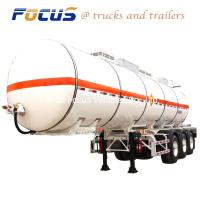 China 3 Axles 30 000 Liters Tanker Semi Trailer for Chemical Ammonium Nitrate Transportation for sale