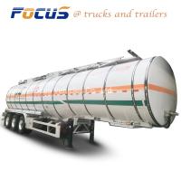China 45 000 Liters Liquid Chemical/Water/Petrol/Diesel Fuel Tank/Tanker Truck Semi Trailer Design for sale