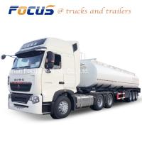 China 45 000 Liters Liquid Chemical/Water/Petrol/Diesel Fuel Tank/Tanker Truck Semi Trailer Design for sale