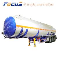China 3 Axles Aluminum Fuel/Diesel/Petrol Tank/Tanker Truck Semi Trailer from 's Leading for sale