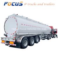 China 50000-60000 Liters Carbon Steel Petroleum/Fuel Tank/Tanker Semi Truck Trailer Exported to Africa for sale