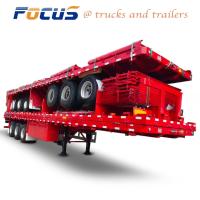 China New Truck Trailer Tri Axles 40FT Semi Trailer for Sale for sale