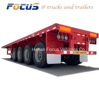 China New Truck Trailer Tri Axles 40FT Semi Trailer for Sale for sale