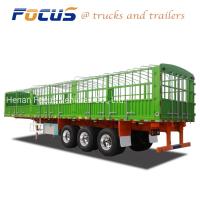 China 40FT Cargo/Container Transport Utility Stake Truck Semi Trailer with Container Lock for sale