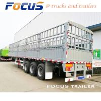 China China 40 Tons Stake Bulk Transport Semi Trailer for Sale for sale