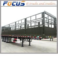 China 1500units Per Month 40t 60t Payload 3 Axles Stake Semi Trailer Jost 2