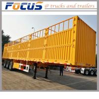 China 1500units Per Month 40t 60t Payload 3 Axles Stake Semi Trailer Jost 2