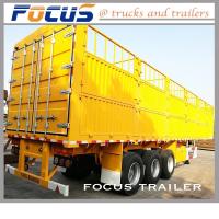 China 1500units Per Month 40t 60t Payload 3 Axles Stake Semi Trailer Jost 2